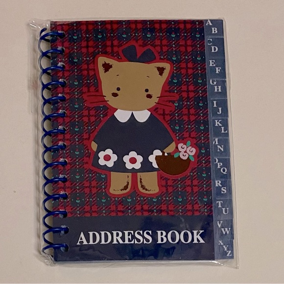 Sanrio | Other | Vintage Sanrio Winkipinki Address Book | Poshmark